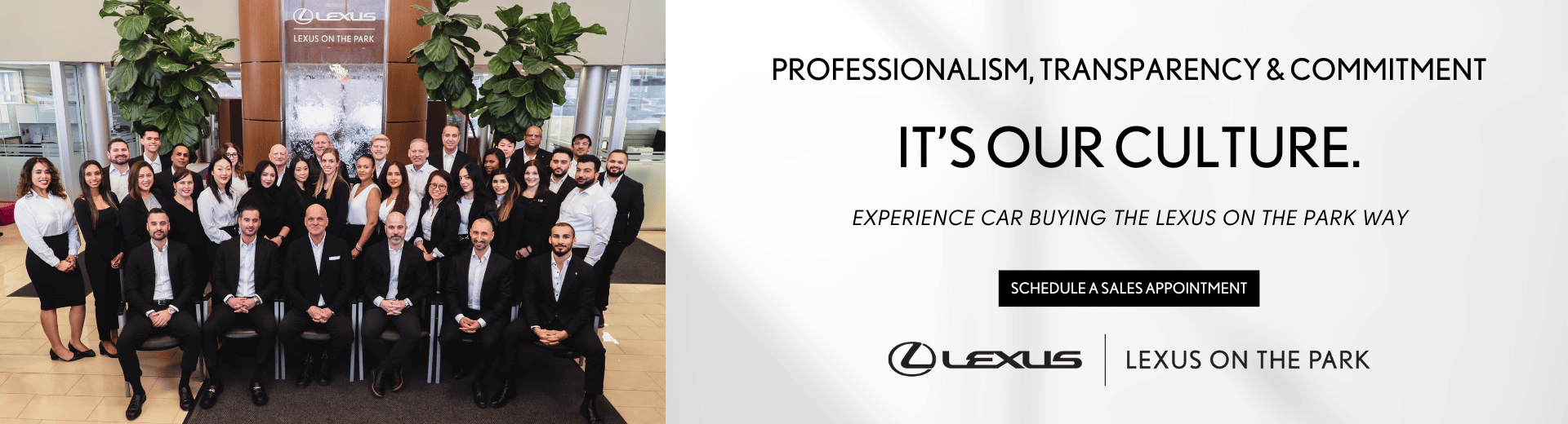 New & Used Lexus Car and SUV Dealer Toronto | Lexus On The Park