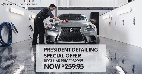Lexus Reflections Certified Detailing in Toronto