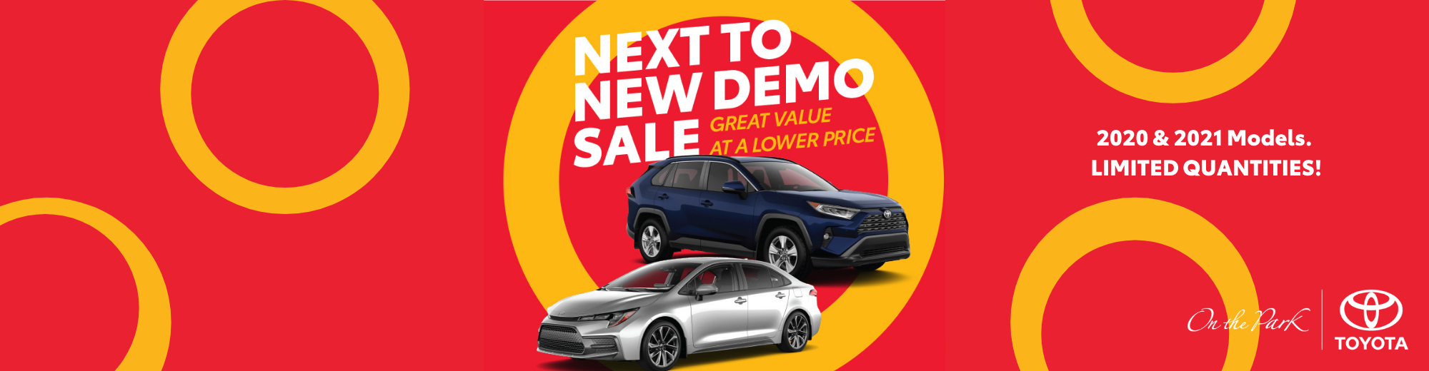 Demo Vehicles | Toyota On The Park