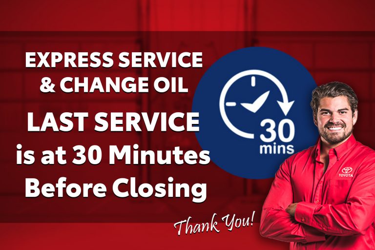 Toyota Express Service | Scarborough Toyota