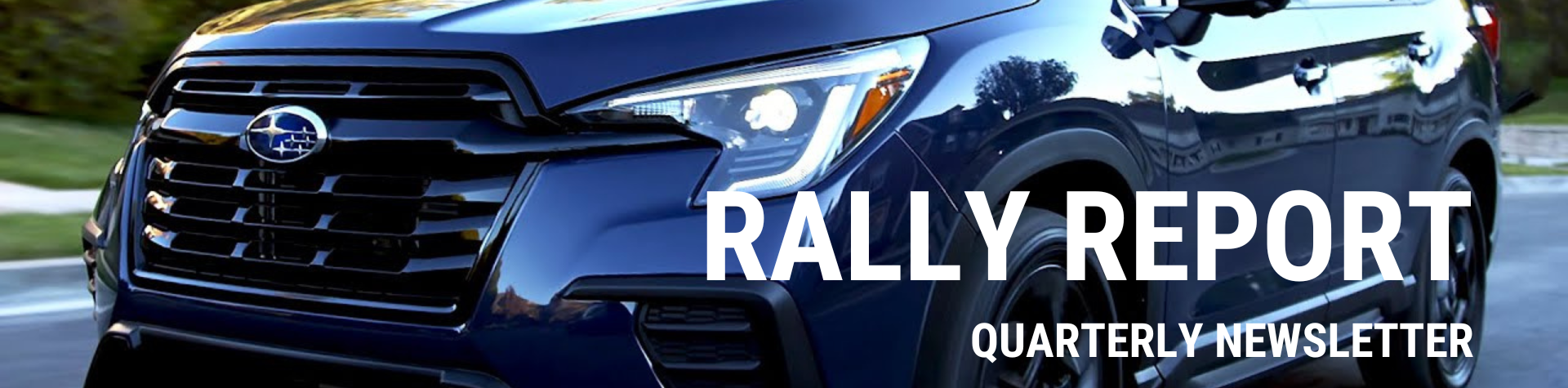 Newsletter | Rally Subaru