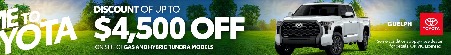 Explore the New Toyota Tundra in Guelph | Guelph Toyota