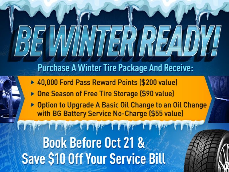 Winter Service Specials | Barrie Ford